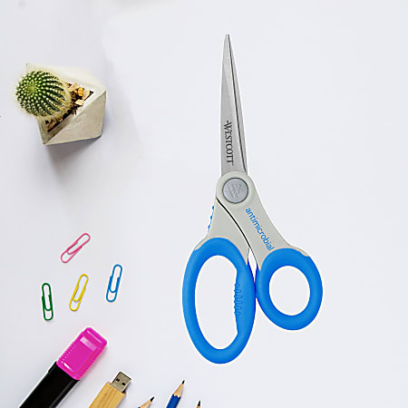 Westcott Soft Handle Scissors With Anti Microbial Product Protection 8 ...