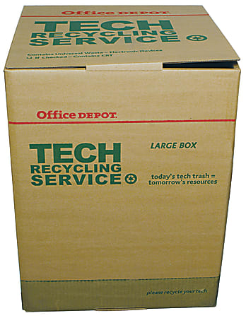 Office Depot Tech Recycling Box Large 24 H x 18 W x 18 D - Office Depot
