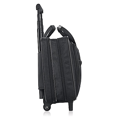 Solo New York Carnegie Rolling Case with 15.6 Laptop Pocket Black ...