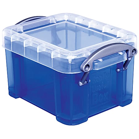Really Useful Box Plastic Storage Container With Built In Handles And ...