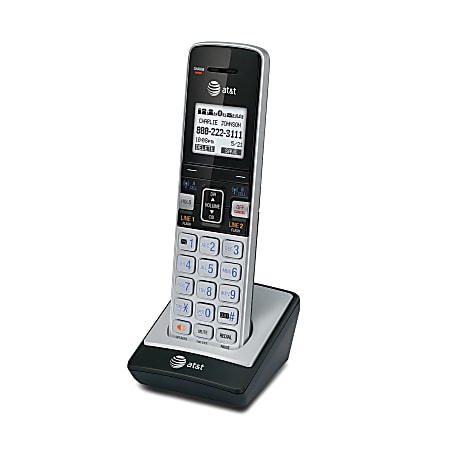 AT T TL86003 DECT 6.0 Expansion Cordless Handset For AT T TL86103 ...