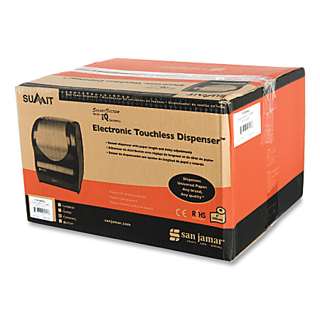 San Jamar Smart System with iQ Sensor Towel Dispenser 16.5 x 9.75 x 12 ...