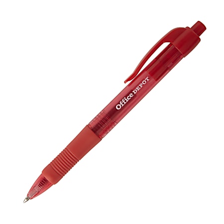 Office Depot Brand Callisto Retractable Gel Ink Pens Medium Point 0.7 ...