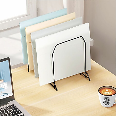 Lorell Wire Step File 8 Dividers Black - Office Depot