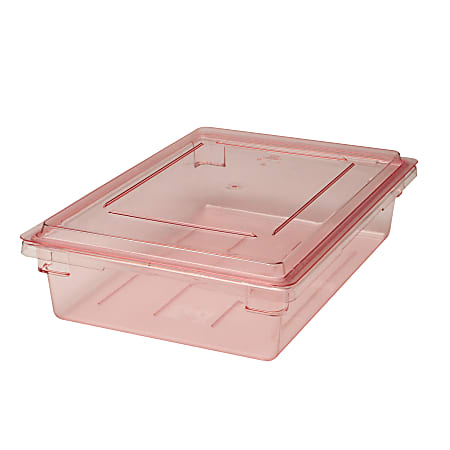 Cambro Camwear Food Box Flat Covers 18 x 26 Safety Red Set Of 6 Covers ...