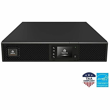 Vertiv Liebert TAA 48V External Battery Cabinet for Liebert GXT5 VRLA UPS 9 Ah RackTower with ...