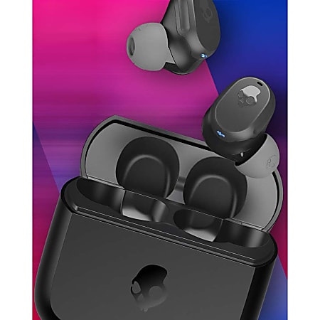 Skullcandy Mod True Wireless Earphones With Mic Light Gray - Office Depot