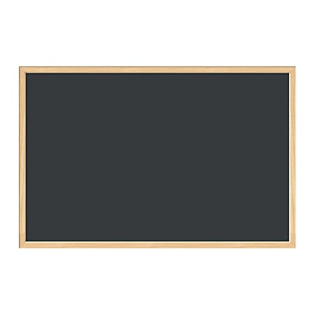 U Brands Chalkboard 36 X 24 Birch Wood Frame Actual Size 35 X 23 ...