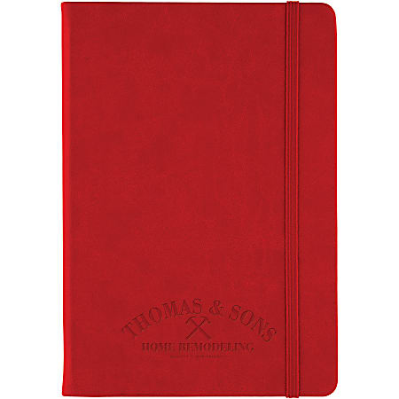 Custom Bella Luna Debossed Journal - Office Depot