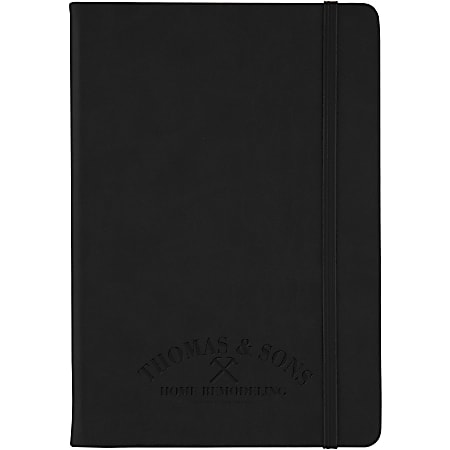 Custom Bella Luna Debossed Journal - Office Depot