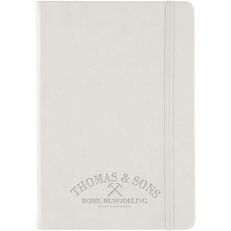 Custom Bella Luna Debossed Journal - Office Depot