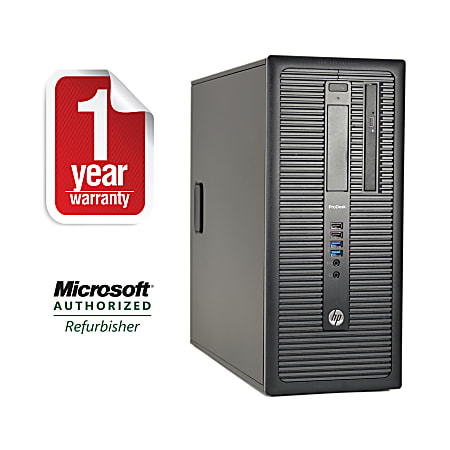 HP ProDesk 600 G1 MT Refurbished Desktop PC Intel Core i5 16GB Memory ...