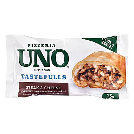 UNO Pizzeria Grill Tastefulls Steak Cheese Wraps 30 Oz Pack Of 8 Wraps ...