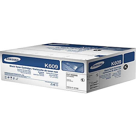 Samsung CLT K609S SU220A Toner Cartridge Black 7000 Pages - Office Depot