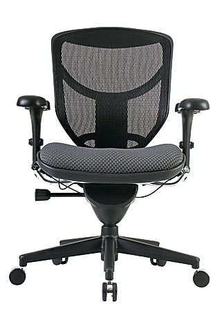 WorkPro Quantum 9000 Series Ergonomic MeshPremium Fabric Mid Back ...