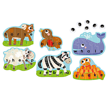 Headu My First Words Self Correcting Puzzles Pre K 1 - Office Depot