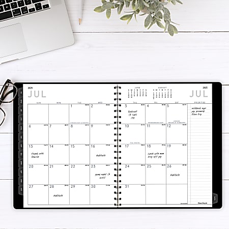 2024 2025 AT A GLANCE Academic Contemporary WeeklyMonthly Large Planner ...