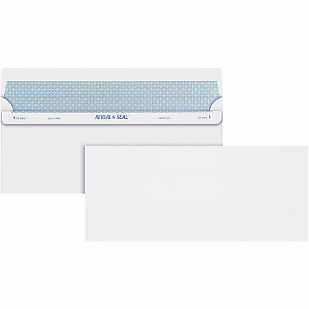 Quality Park 10 Reveal N Seal Business Envelopes Security Self Sealing ...