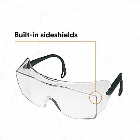 3M OX Protective Eyewear Clear Lens Recommended for Workplace Eye Fog ...