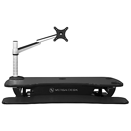 VersaDesk OmniView Single Monitor Arm Silver - Office Depot