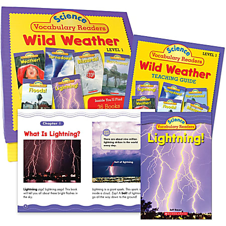 Scholastic Science Vocabulary Readers Wild Weather - ODP Business Solutions