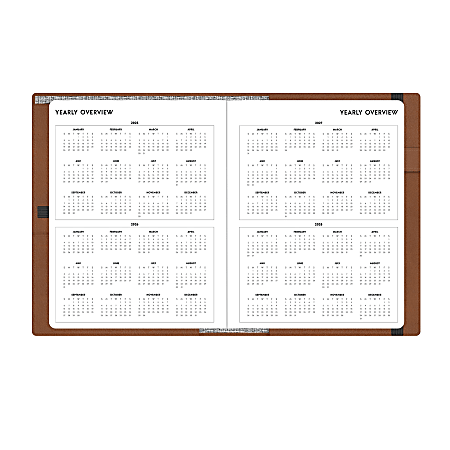 2025 Blue Sky Monthly Refillable Planning Calendar 7 x 9 Tan January To ...