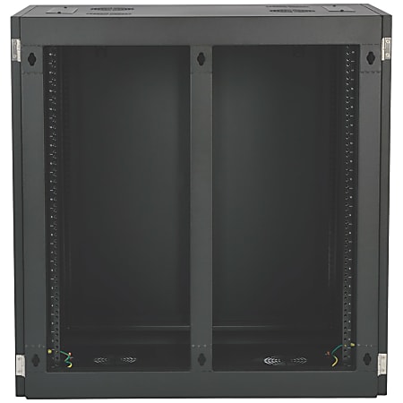 Tripp Lite 18U Wall Mount Rack Enclosure Server Cabinet Side Mount ...