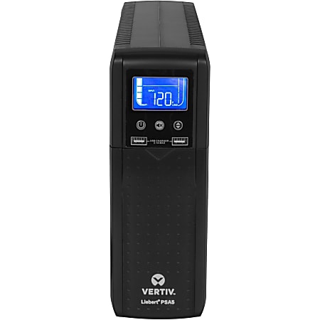 Vertiv Liebert PSA5 UPS 700VA420W 120V Line Interactive AVR Tower UPS ...