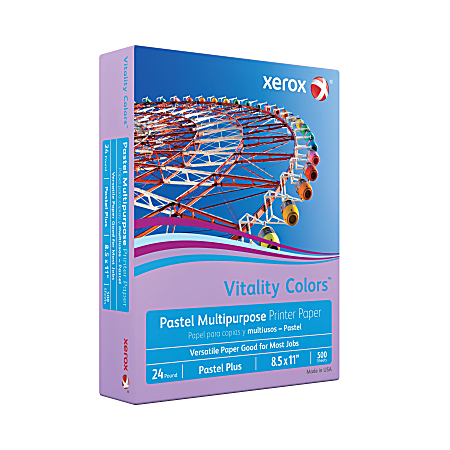 Xerox Vitality Colors Pastel Plus Color Multi Use Printer Copy Paper 1 ...