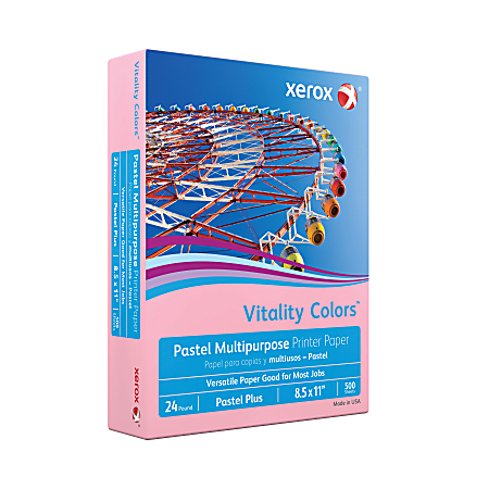 Xerox Vitality Colors Pastel Plus Color Multi Use Printer Copy Paper 1 ...