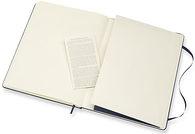 Moleskine Classic Hard Cover Notebook 7 12 x 10 Ruled 192 Pages ...