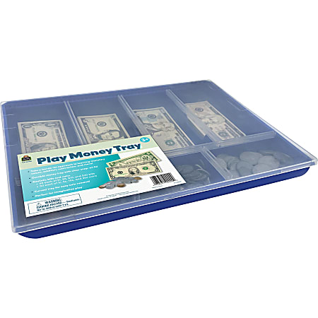 Teacher Created Resources Play Money Tray Multicolor - Office Depot