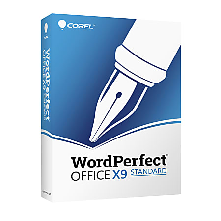 Corel WordPerfect Office X9 Standard Disc - Office Depot