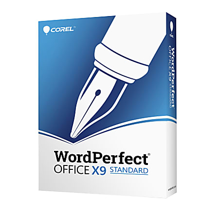 Corel WordPerfect Office X9 Standard Disc - Office Depot
