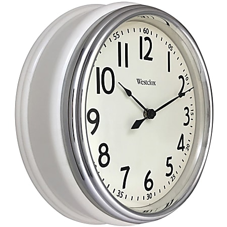 Westclox Wall Clock Quartz - Office Depot