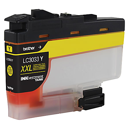 Brother LC3033 INKvestment Yellow High Yield Ink Tank LC3033Y - Office ...
