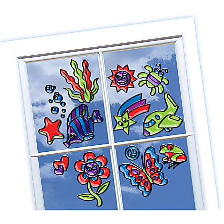 Cra Z Art Window Art Set Pack Of 2 Sets - Office Depot