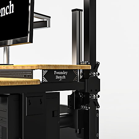 VersaDesk Foundry Bench Electric Portable Height Adjustable Standing ...