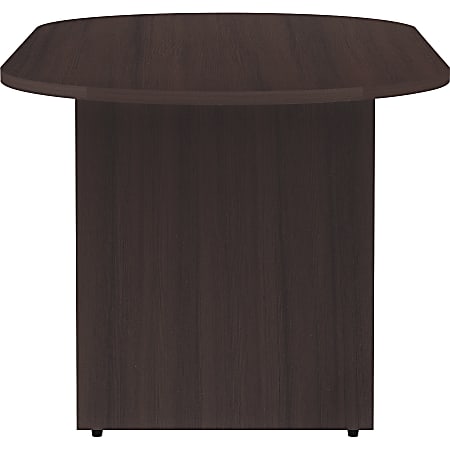 Lorell Essentials Oval Conference Table 29 12 H x 72 W x 36 D Espresso ...