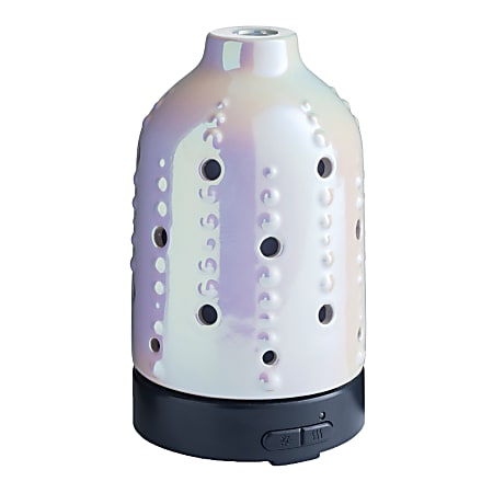 Airome Ultrasonic Essential Oil Diffusers 6 14 x 3 34 Pearlescent Case ...