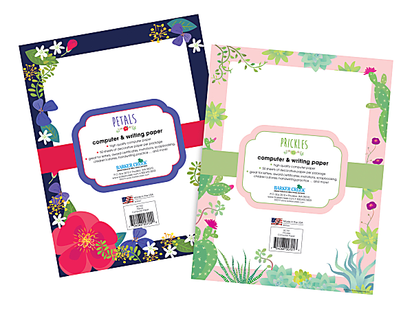 computer paper card design