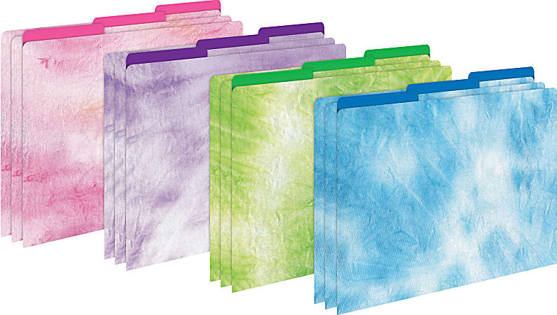 Barker Creek Get Organized File Folder Set 13 Cut Tab Letter Size Pink ...
