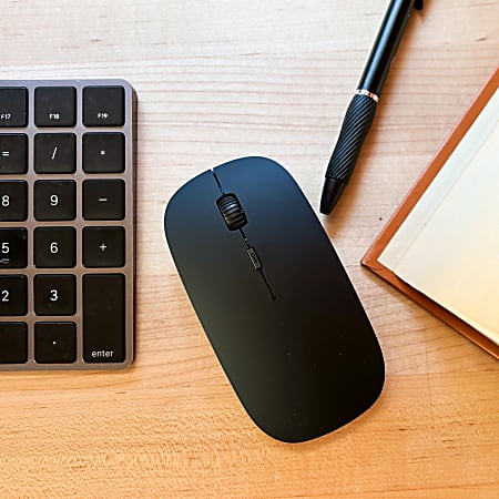 iLive Palm 4D Wireless Mouse Full Size Black IAMW13B - Office Depot