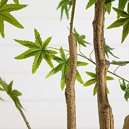 Nearly Natural 6 H Artificial Maple Tree With Planter 72 H x 35 W x 35 ...