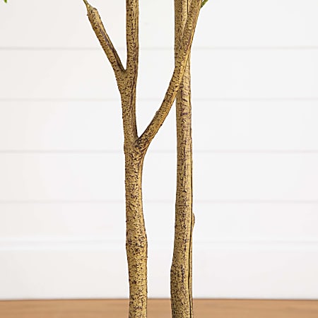 Nearly Natural 6 H Artificial Maple Tree With Planter 72 H x 35 W x 35 ...