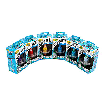 Crayola Colourwhirls Ice Spin Art Toy for Kids 747855 - Office Depot