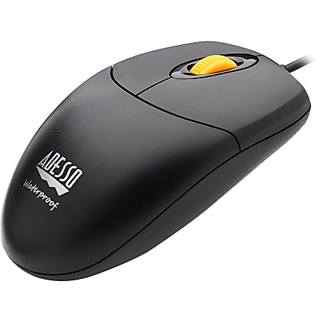 Adesso iMouse W3 USB Waterproof Optical Mouse With Magnetic Scroll ...