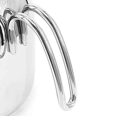 Korkmaz Droppa 9.75 Cup 2 Piece Stainless Steel Tea Pot Set Maxi Silver ...