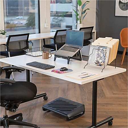 Fellowes Wire Desktop 3 Letter Tray 3 H x 10 W x 14.1 D Steel Stackable ...