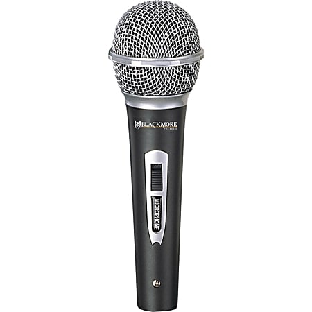Blackmore Wired Dynamic Microphone 10 ft 50 Hz to 16 kHz 600 Ohm ...